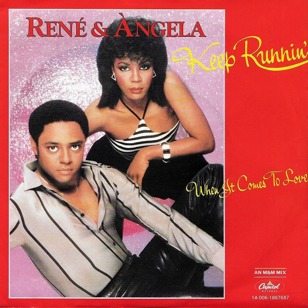 René & Angela - Keep Runnin' (7"si NL 1983) - Het Plaathuis