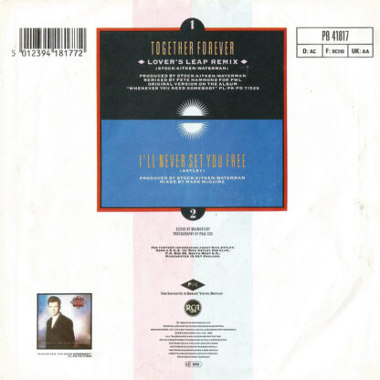 Rick Astley - Together Forever (7"si Germany 1988) - Het Plaathuis
