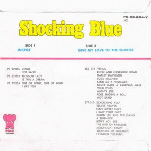 Shocking Blue ‎– Inkpot (7"si Belgium 1972) - Het Plaathuis