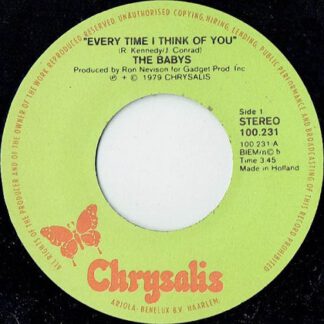 The Babys ‎– Every Time I Think Of You (7"si NL 1978) - Het Plaathuis