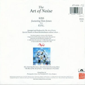 The Art Of Noise featuring Tom Jones ‎– Kiss (7"si Germany 1988) - Het ...