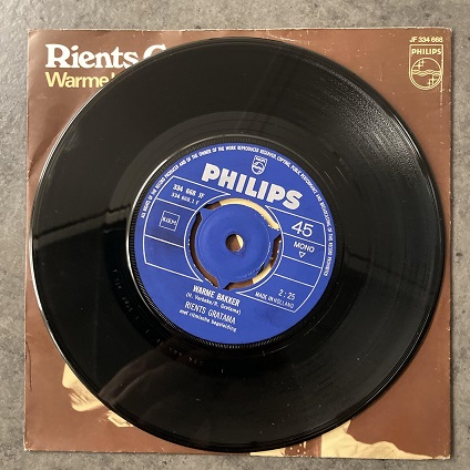 Rients Gratama ‎– Warme Bakker (7"si NL 1969) - Het Plaathuis