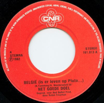 Het Goede Doel ‎– België (7"si NL 1982) vg+/vg+ - Het Plaathuis